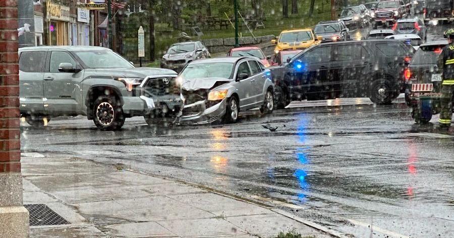 Downtown crash sends motorist to hospital | News | ellsworthamerican.com