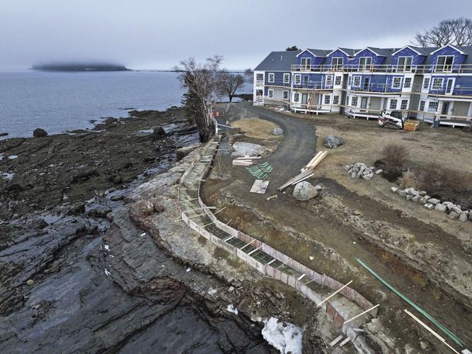 Shore Path rebuild begins | News | ellsworthamerican.com