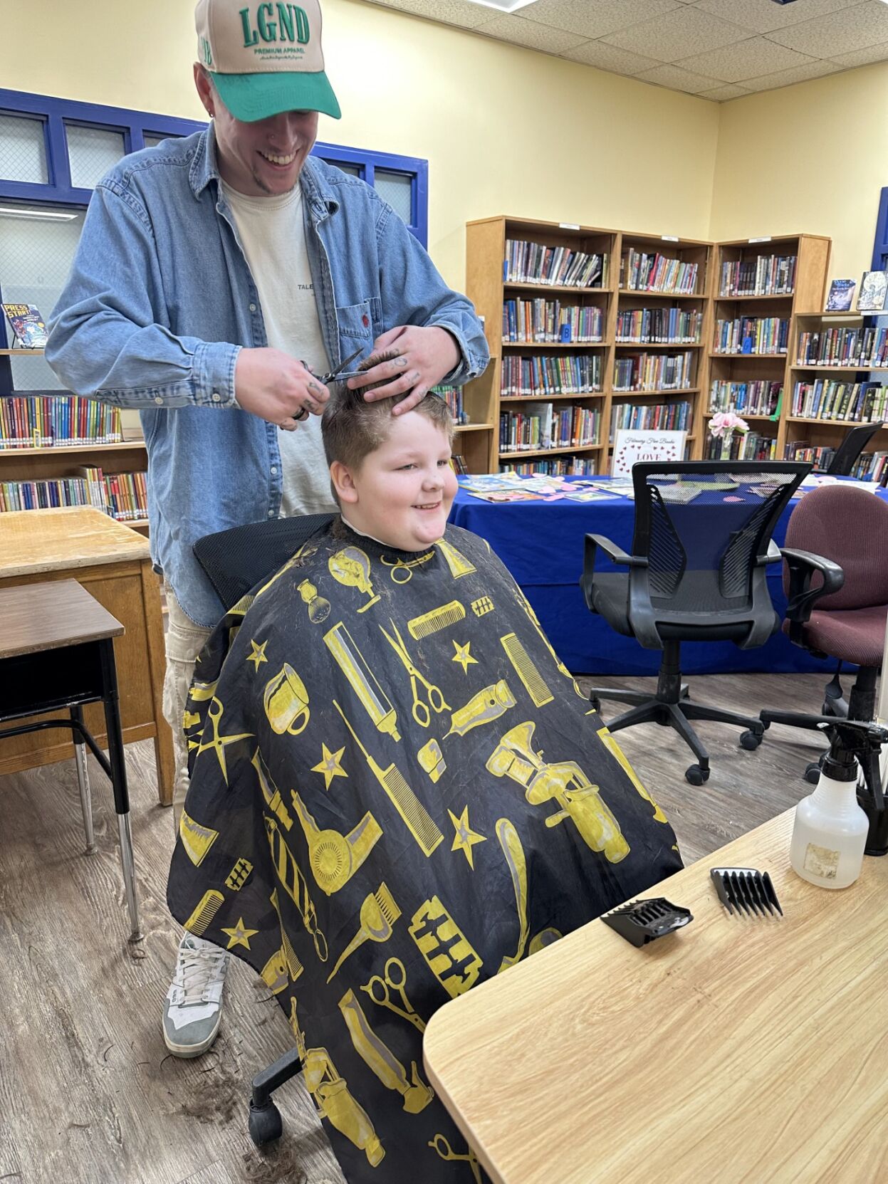 Hancock school's Kindness Week kicks off with free haircuts | Education ...