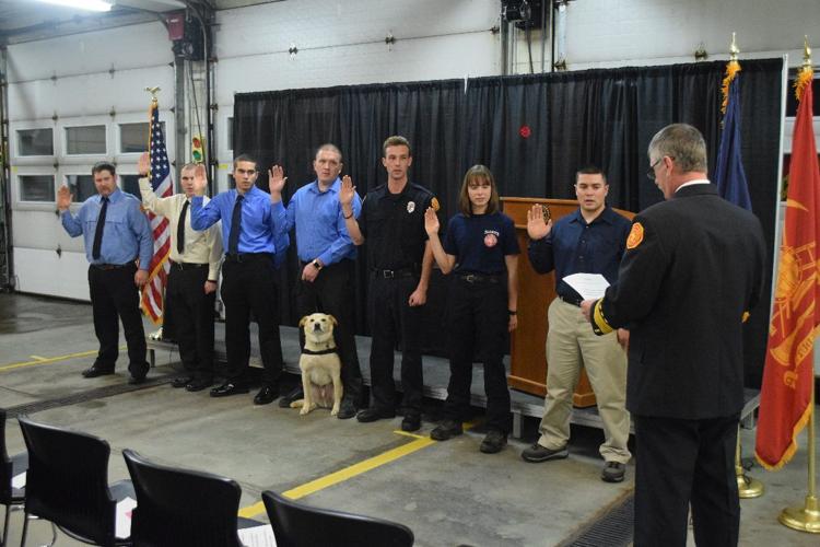 Ellsworth Fire Department welcomes new members, promotes veterans ...