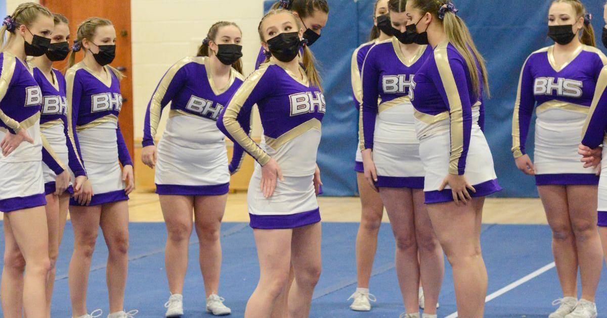 Ellsworth, Sumner cheer teams claim PVC runner-up honors | Cheering ...