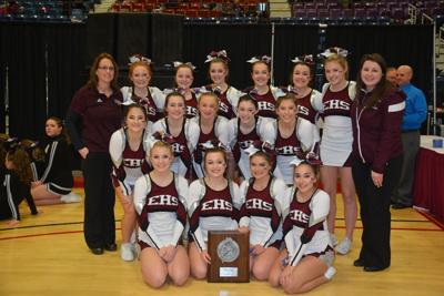Ellsworth cheer team takes 2nd at state championships | Cheering ...