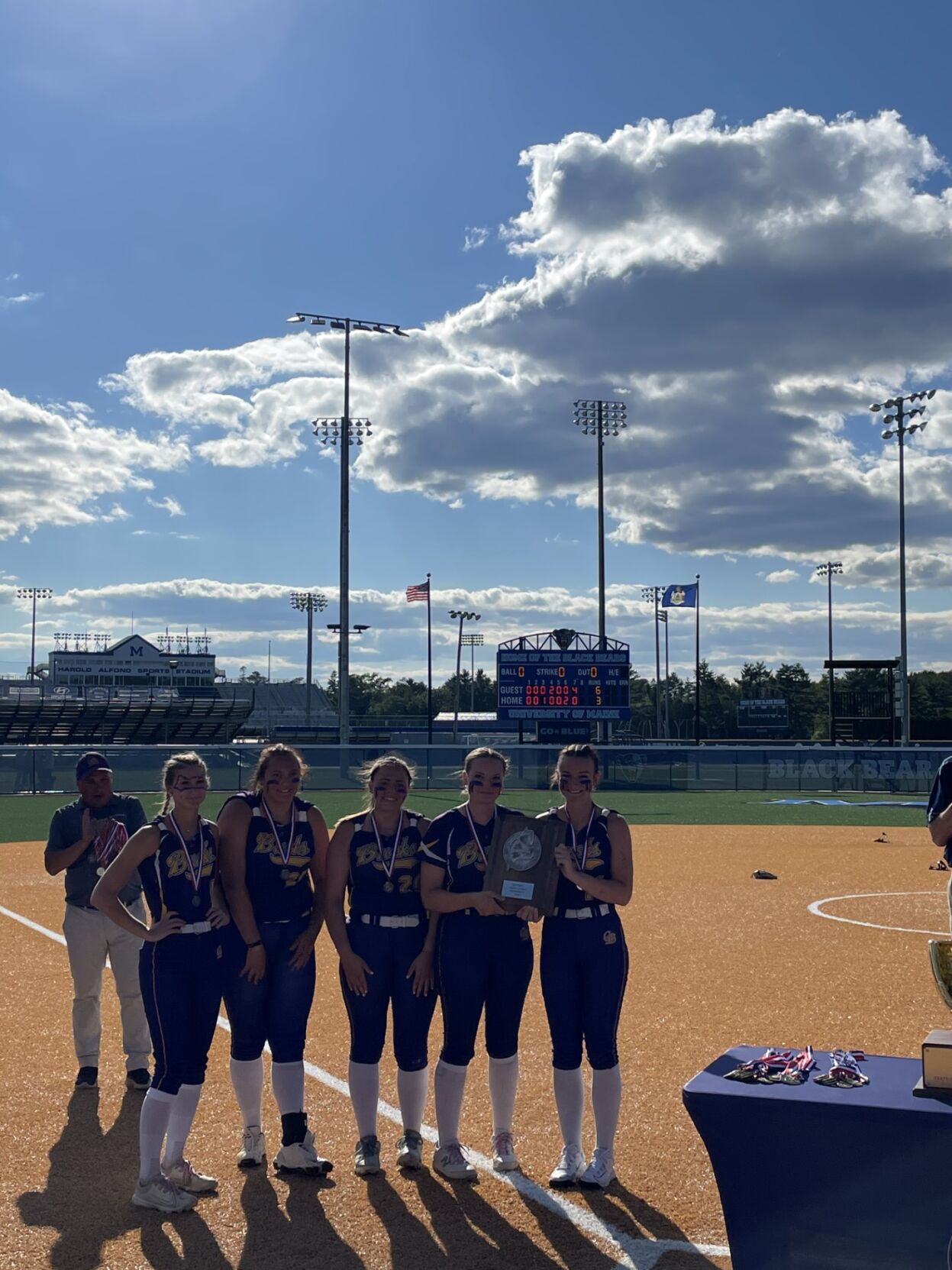 High school softball: Four-run seventh inning pushes Hall-Dale past ...