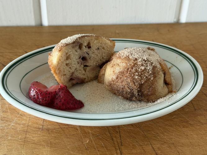 Maine Dish: The temptations of summer and strawberry dirt bomb muffins ...