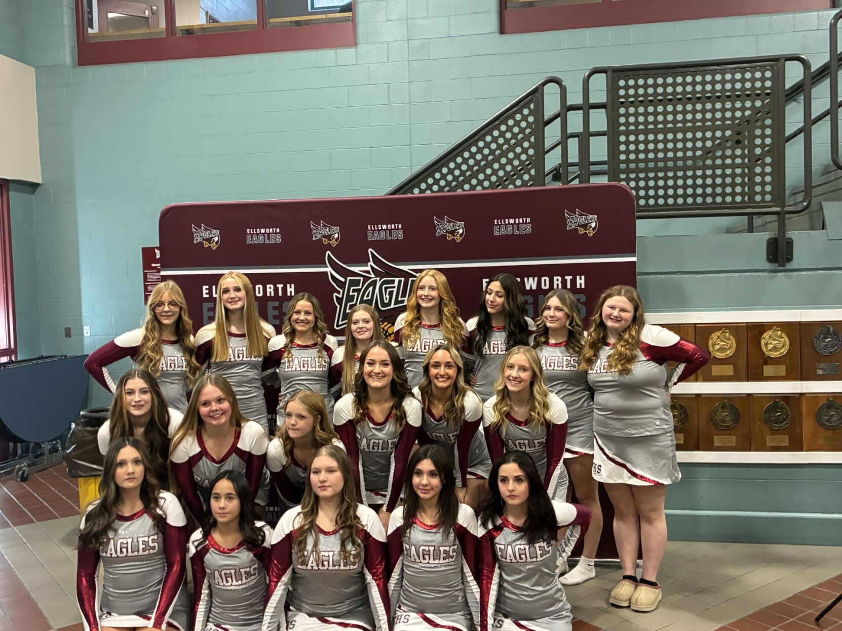 On a mission: Ellsworth cheerleading squad focused on drive for another ...