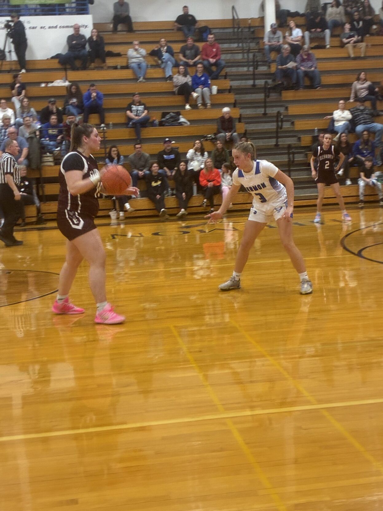 Fast start powers Ellsworth girls to win over Hermon; Hawks' boys stave ...