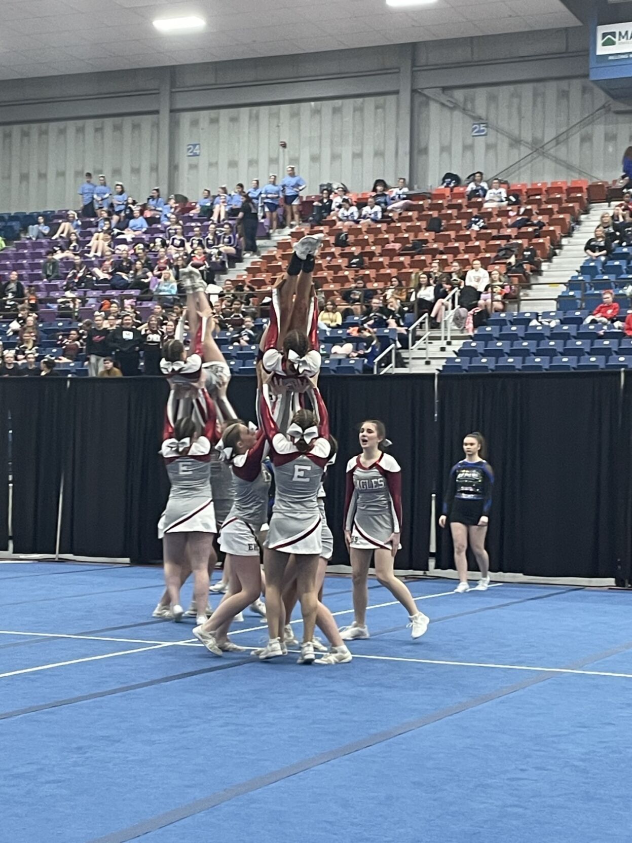 Sweet repeat! Ellsworth cheerleading squad roars to second straight ...