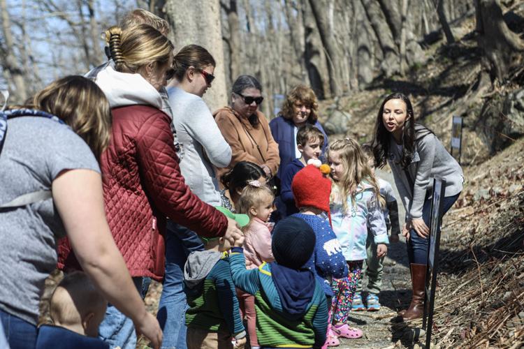Library bridges nature, literacy with story walk | Education ...