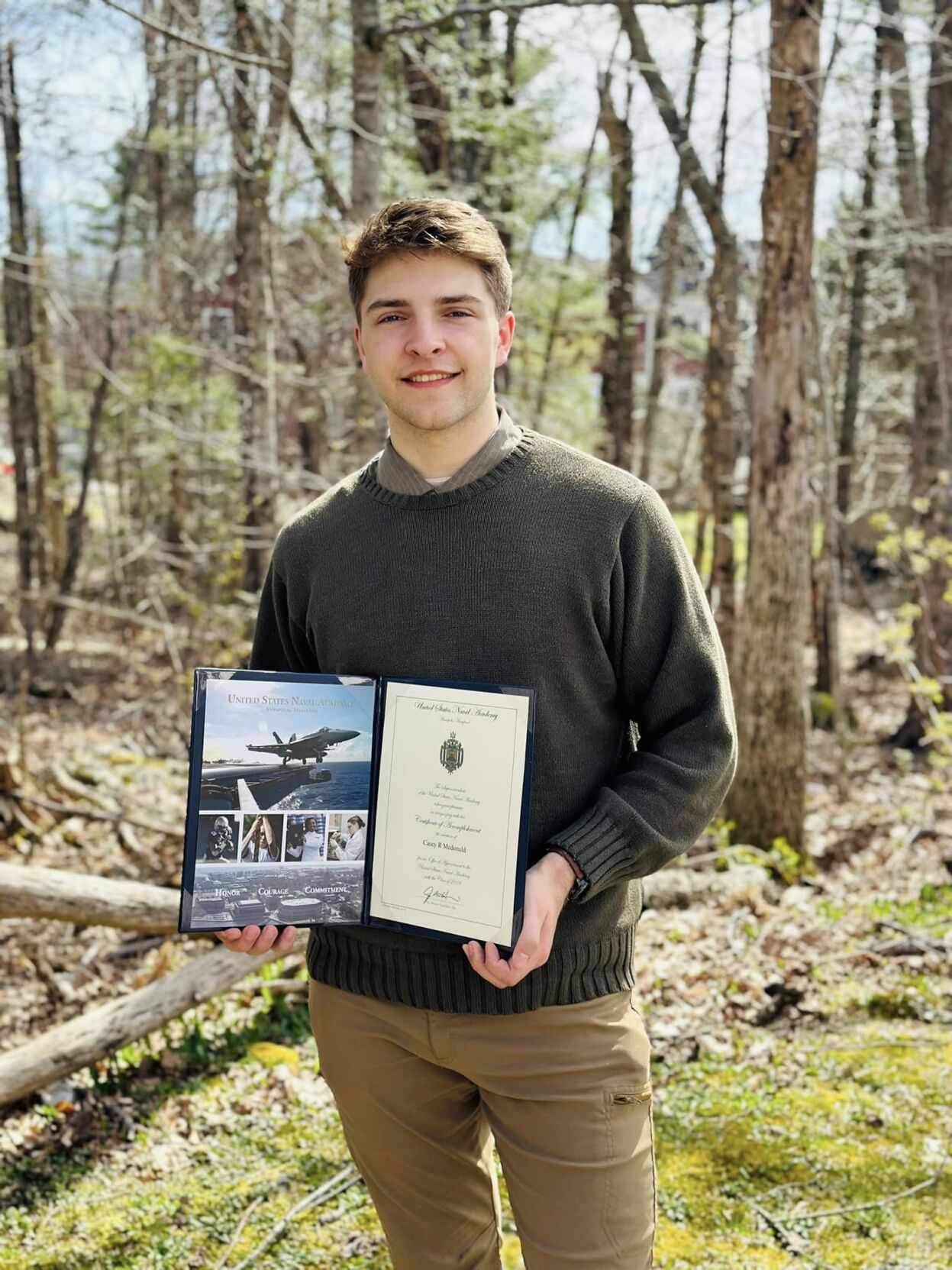 EHS grad inducted into Naval Academy | Education | ellsworthamerican.com
