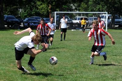 Acadia Fire Feels Heat From Brits | Soccer | ellsworthamerican.com