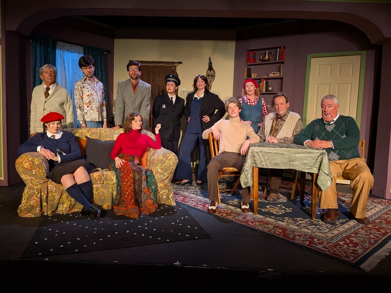 Cracking good Christie: Acadia Rep's 'Spider's Web' is a tangle of ...
