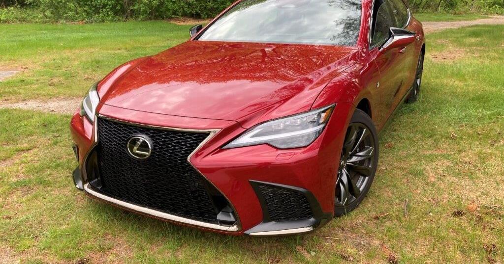 On the Road Review: Lexus LS500 F-Sport AWD Sedan | On the Road Review ...