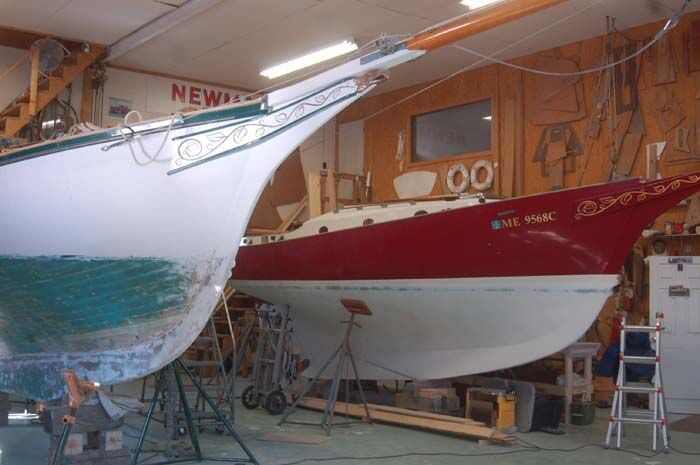 Iconic Friendship sloops sit side by side | Waterfront ...