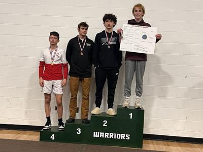 High school wrestling: Ellsworth's Horne wins individual regional ...