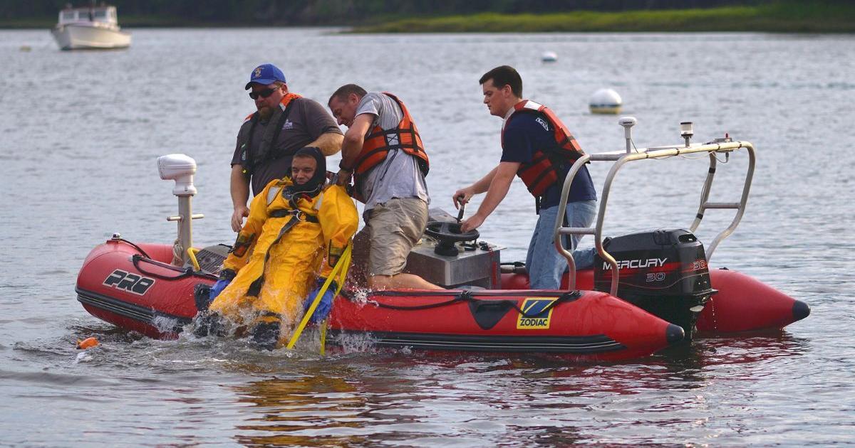 Ellsworth Fire Department conducts rescue boat training | News ...
