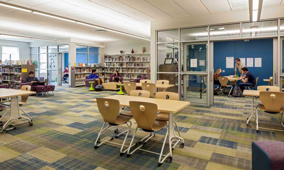 High School Library Design Ideas