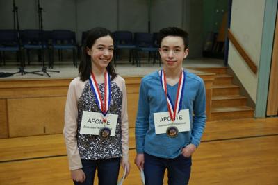 Siblings finish first and second in county spelling bee | Education ...