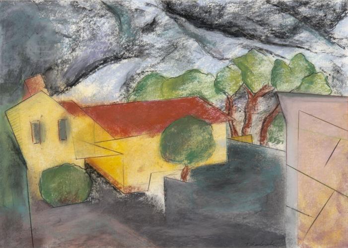 Retrospectives: Local couple exhibits art across the years at Blue Hill ...