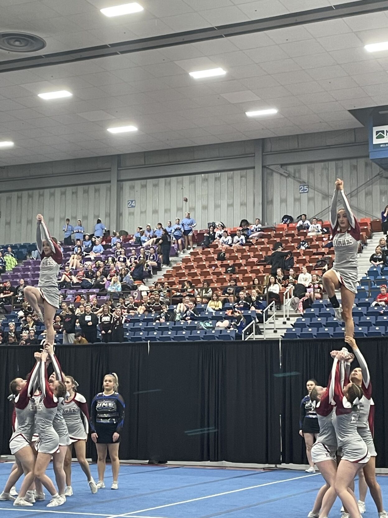 Sweet repeat! Ellsworth cheerleading squad roars to second straight ...