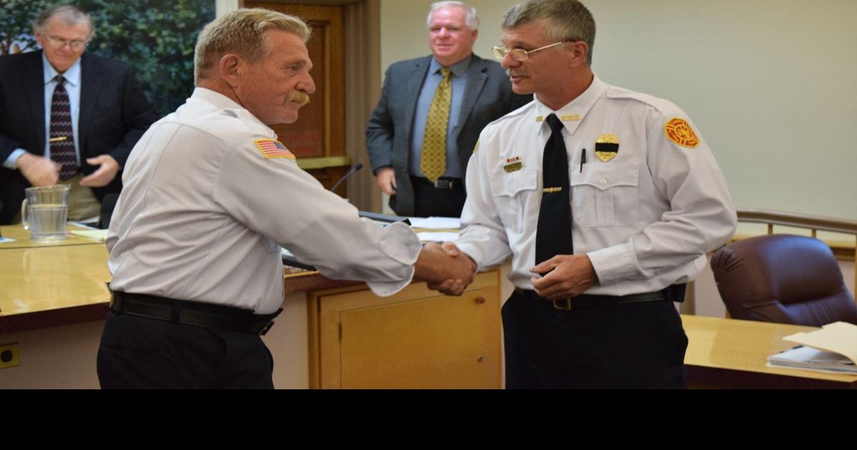 Ellsworth Fire Department Lt. Kevin Bland retires | News ...