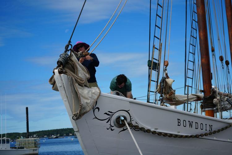 Schooner Bowdoin sets sail on historic Arctic voyage | Waterfront ...