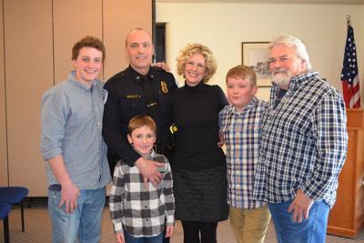 Moshier sworn in as city police chief | Cops & Courts ...