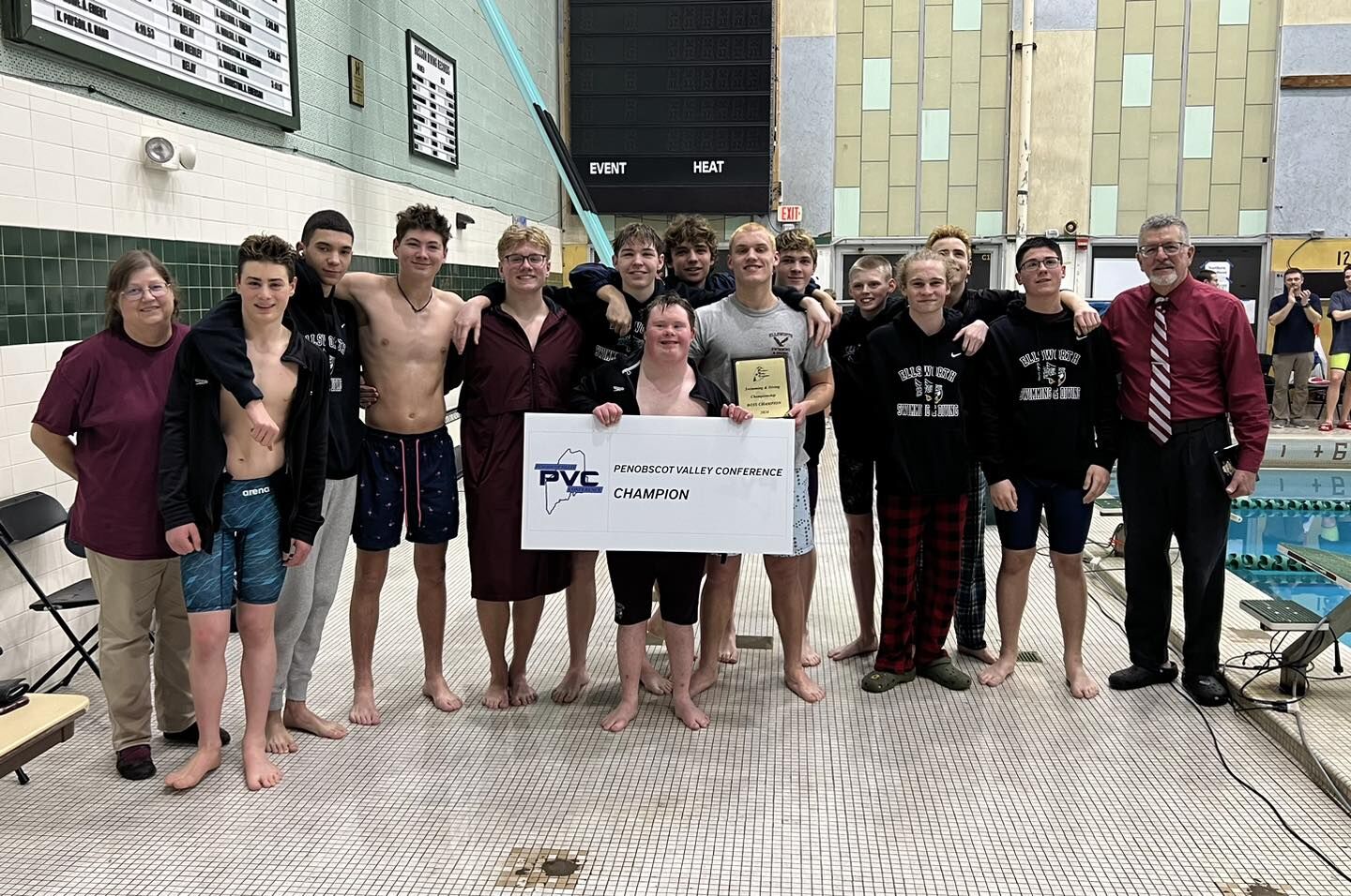High school swimming: Ellsworth boys, MDI girls tops at PVC ...