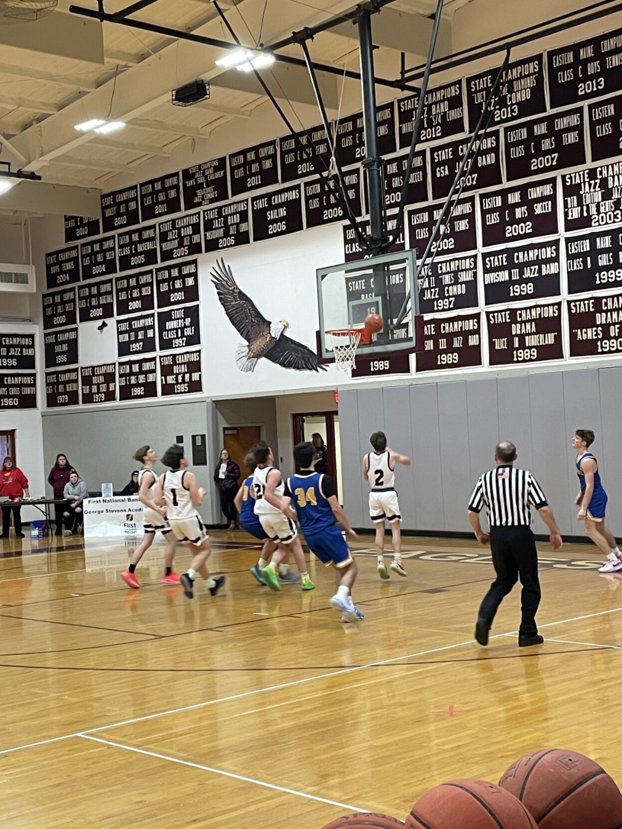 Three-point shooting from Pert, Dagan propels George Stevens boys to ...