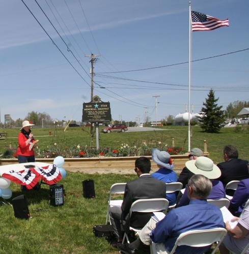 Ellsworth Garden Club dedicates Blue Star Memorial marker | News ...