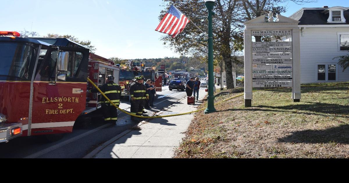 Fire on Main Street quickly contained | News | ellsworthamerican.com
