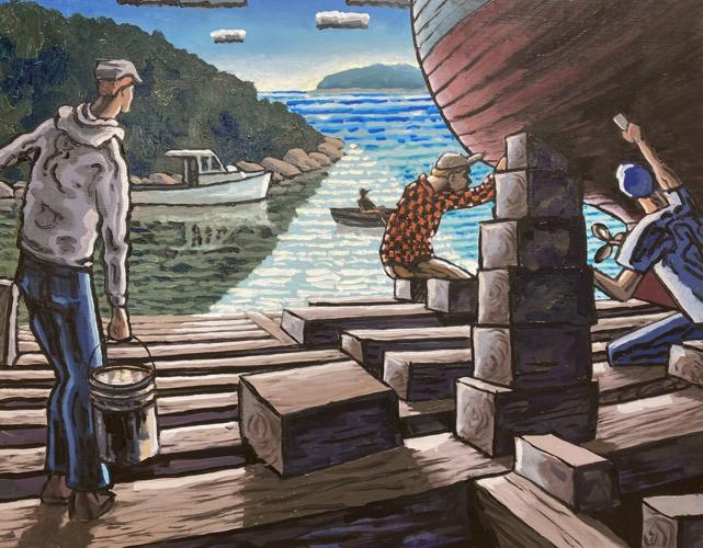 'Feelings of a Water Man': Blue Hill Public Library to present artwork ...