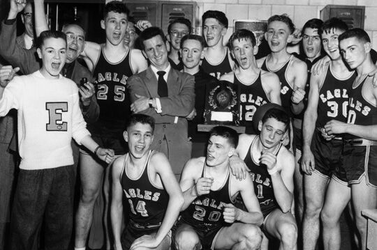 1954 Ellsworth Eagles Named to New England Basketball Hall of Fame ...