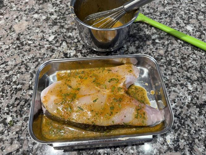 Maine Dish: Fresh off the boat, orange basil grilled halibut | Maine ...