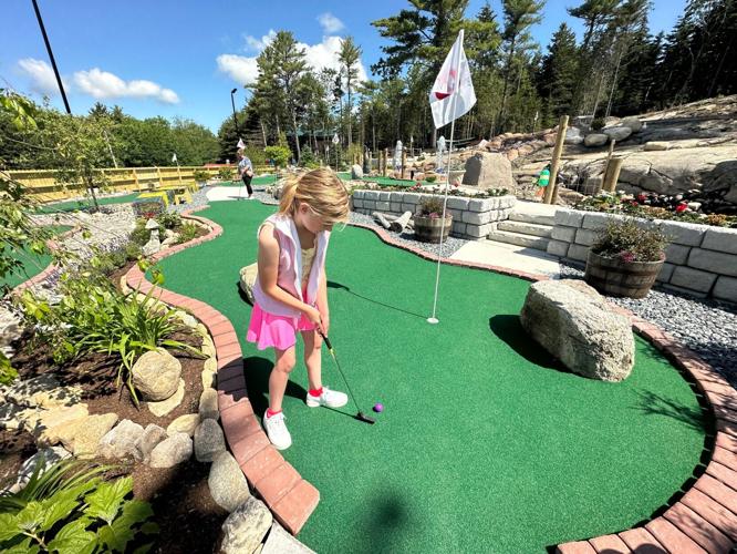 On course: Maritime-themed mini-golf at Golf of Maine in Southwest ...
