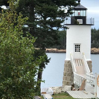Isle au Haut Lighthouse improvements completed | News ...