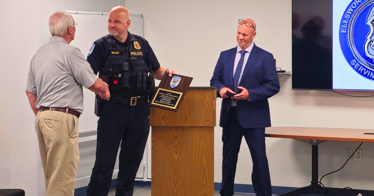Ehrlenbach retires from Ellsworth Police Department after 45 years of ...