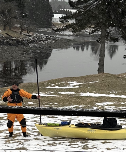 Bass Harbor man is on his 300th paddle this year ... and counting ...