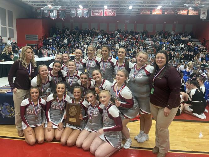 Ellsworth cheerleading squad wins fourth straight regional title ...