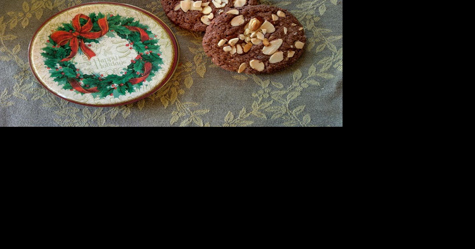 Tasty treat: Chocolate almond sugar cookies make a nice holiday gift ...
