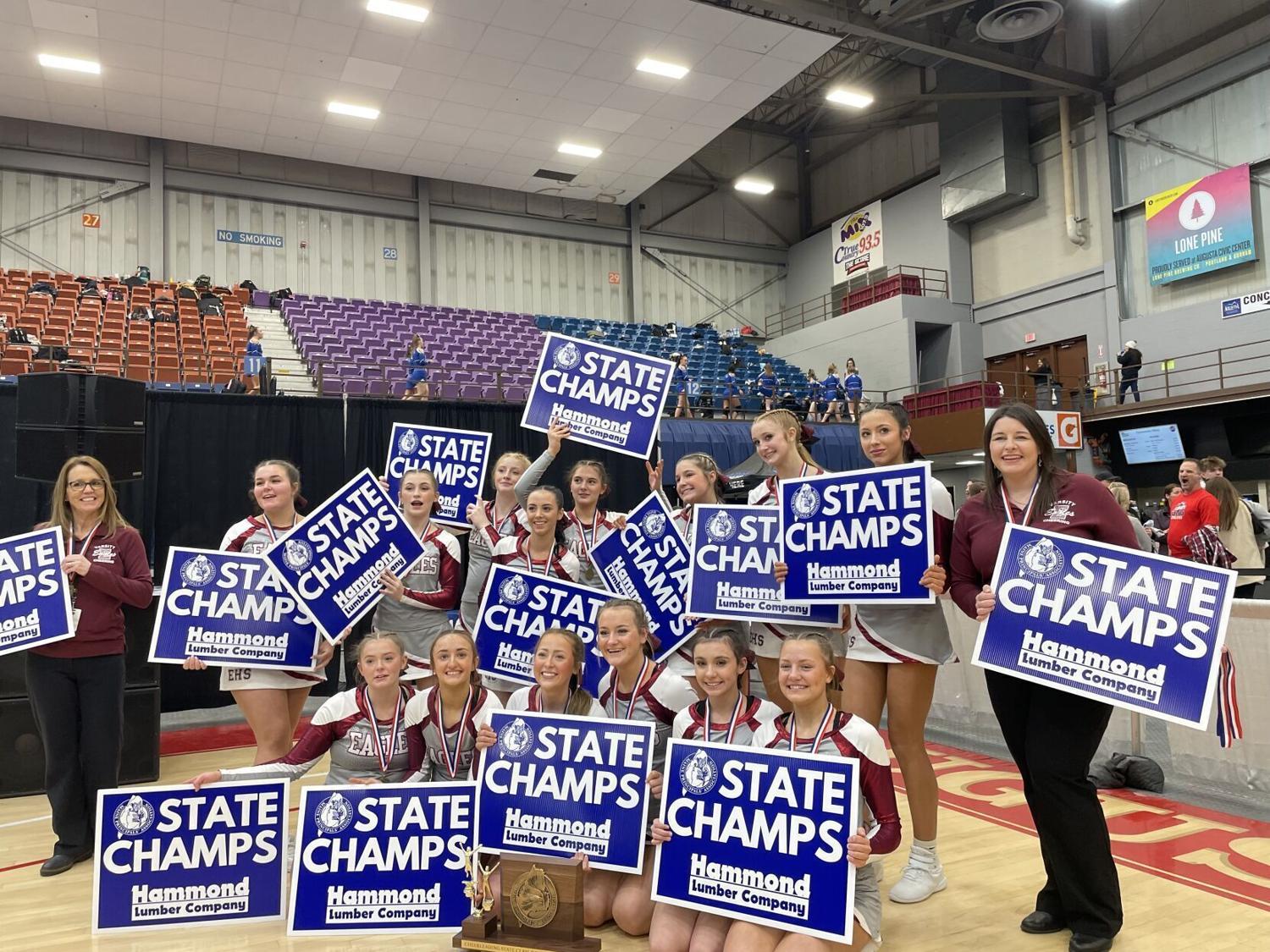 An oh-so-sweet year: Ellsworth cheerleading three-peat tops best sports ...