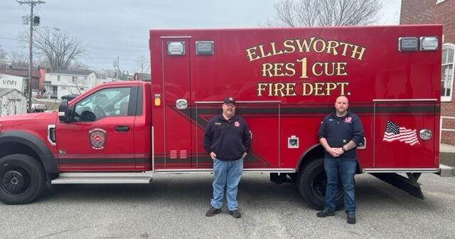 New ambulance arrives at Ellsworth Fire Department | News ...