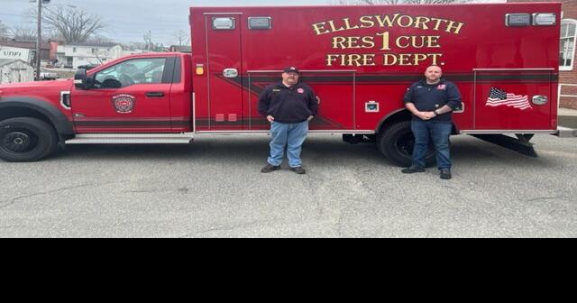 New ambulance arrives at Ellsworth Fire Department | News ...