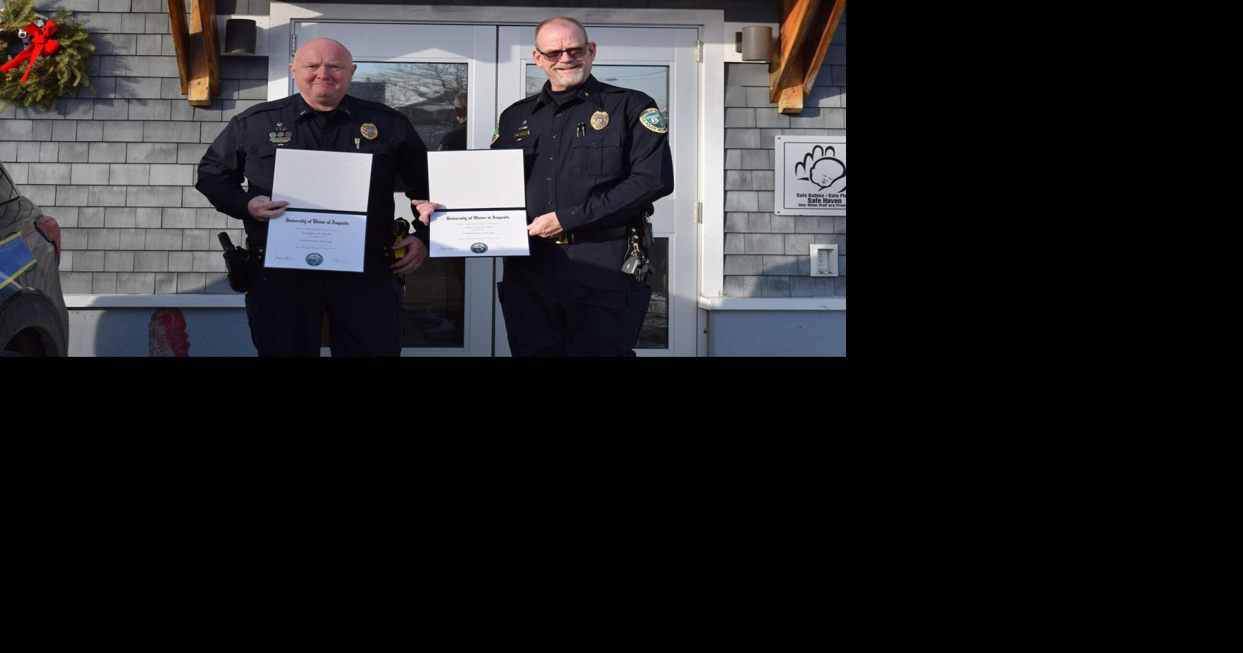 Southwest Harbor police chief, lieutenant earn community policing ...