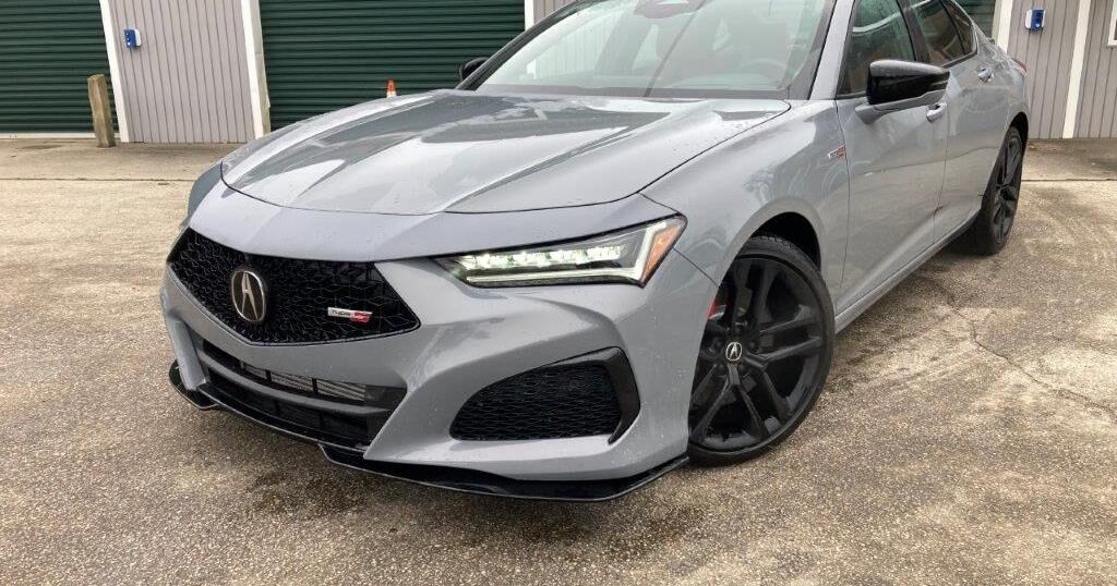 On the Road Review: Acura TLX S-Type AWD Sports Sedan | On the Road ...
