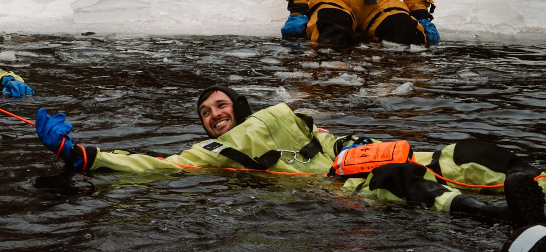 Franklin FD holds cold water rescue training | News | ellsworthamerican.com