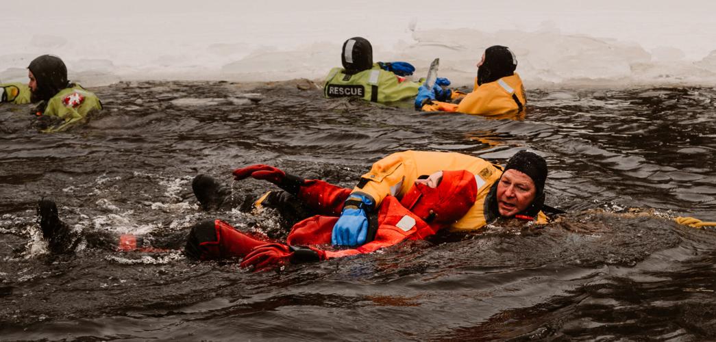 Franklin FD holds cold water rescue training | News | ellsworthamerican.com