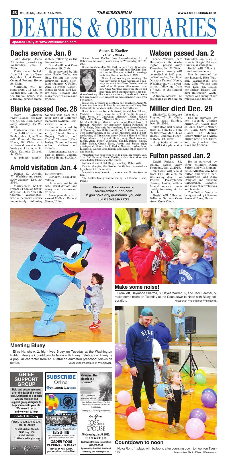 Page B4 E Edition