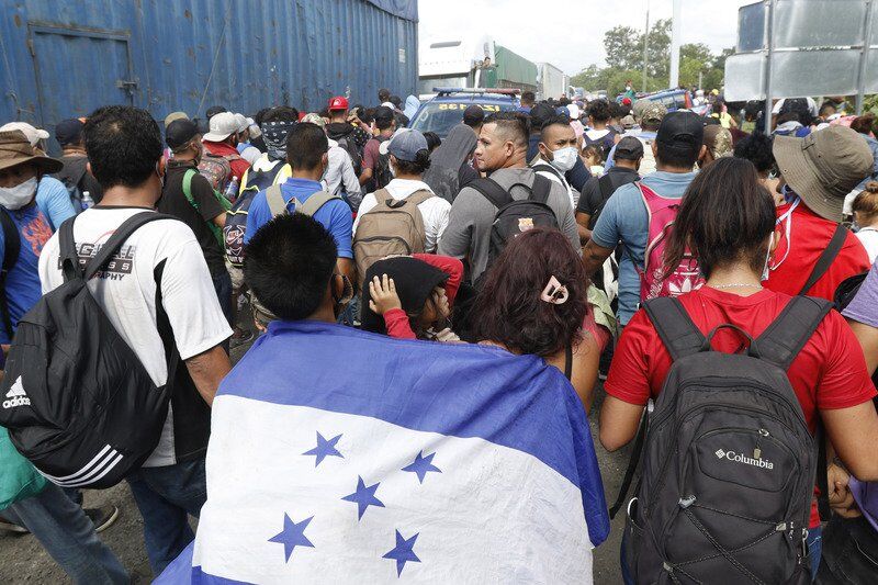 Hundreds of Honduran migrants set out for US amid pandemic | Nation ...