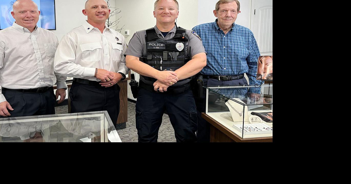 Police officer, firefighter receive rings to mark accomplishments ...