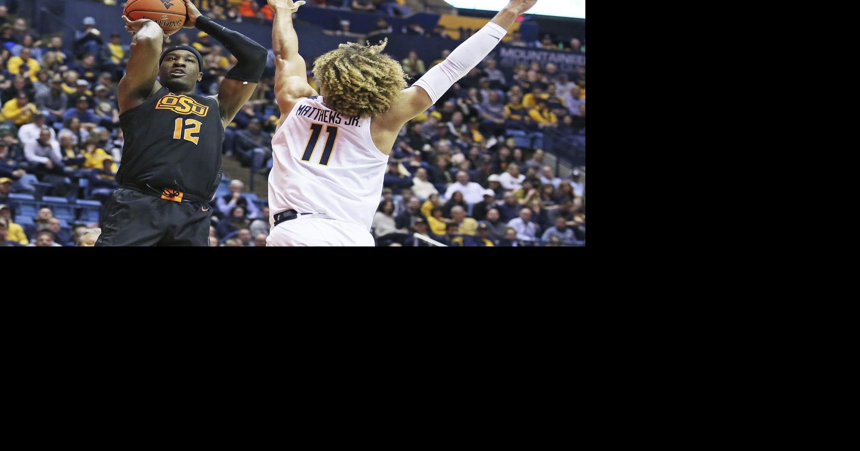 Huggins ties Smith at 879 as No. 17 WVU beats Oklahoma State | OU / OSU ...